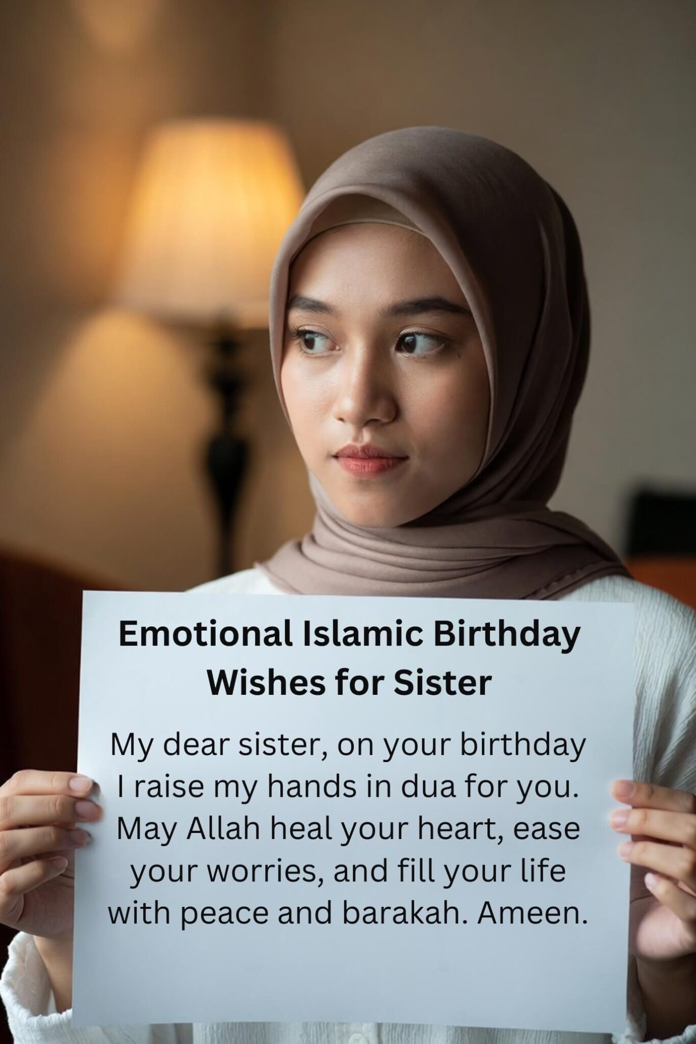 135+ Beautiful Islamic Birthday Wishes for Sister to Share in 2026